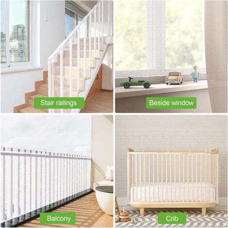 Filet de Protection pour Escaliers, Filet de Sécurité, Filet de ...