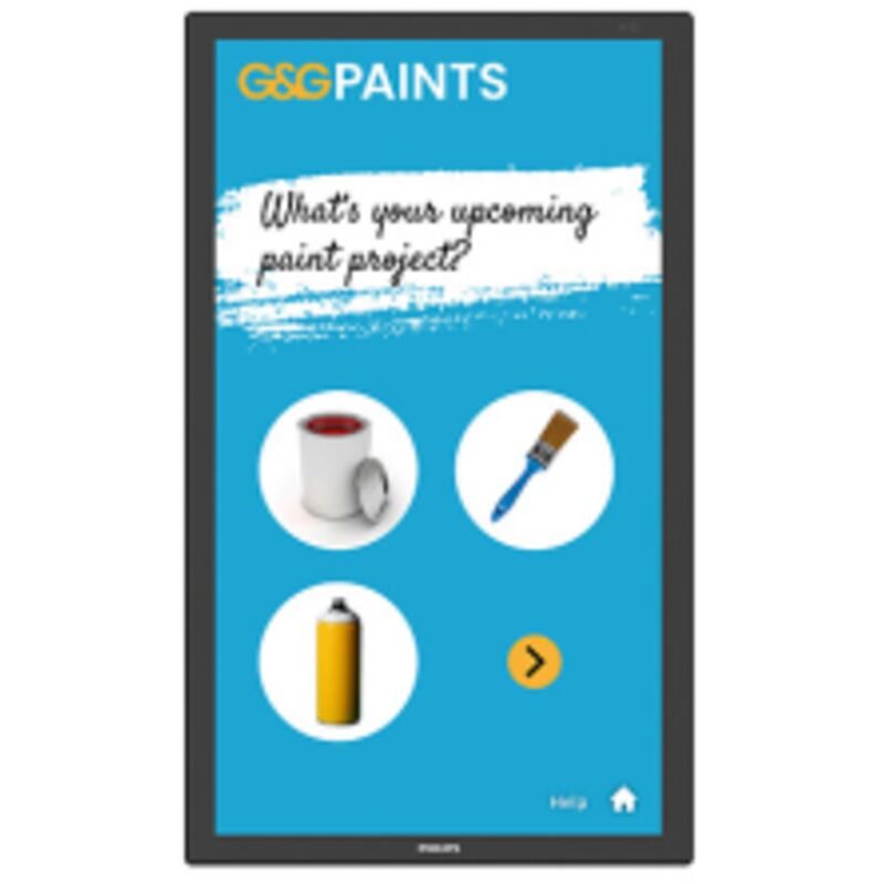 Philips 3000 series 24BDL3751T/00 pantalla de señalización Panel plano ...