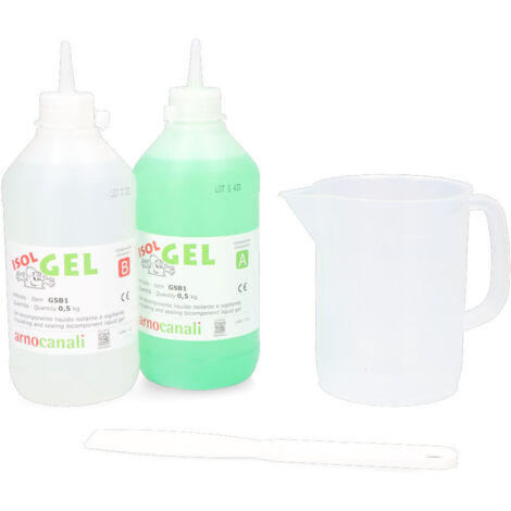 Isogel bicomponente aislante y sellante 1 kg.