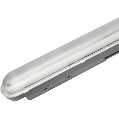 Regleta LED sencilla 1450mm exterior 24W IP65 6500K