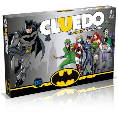 Winning Moves: Cluedo - Batman Edition Board Game (English Language ...