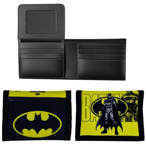 BATMAN - BILLETERA PREMIUM NEGRA LOGO