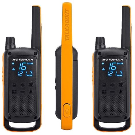 Motorola T82 Extreme en estuche completo 2 piezas. PMR