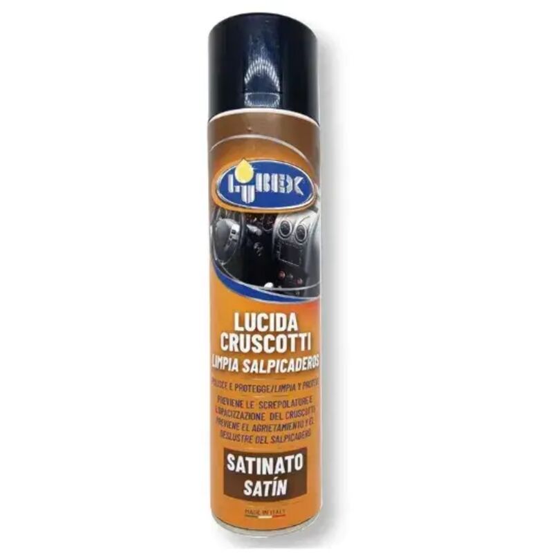 Spray satiné pour tableau de bord 600ml Protection Lubex et finition ...