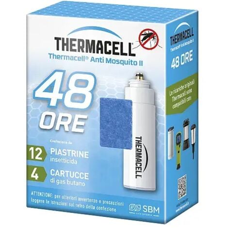 Dispositif anti-moustiques Thermacell recharge 4 cartouches de butane ...