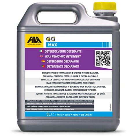 Detergente quitacera Fila MAX 5L