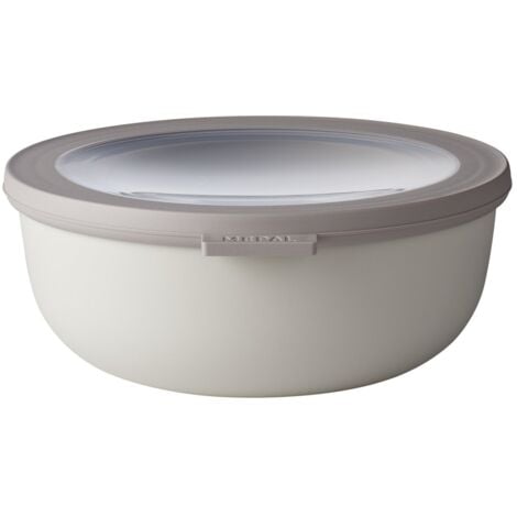 Mepal multi bowl cirqula round 1250 ml - bianco nordico