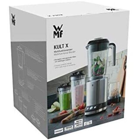 WMF KULT X - batidora - 1,2 litros - 900 W - acero inoxidable