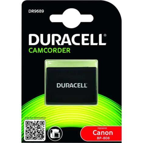 Duracell DR9689 - Batería - Li-Ion - 900 mAh - para Canon iVIS HF G10 ...