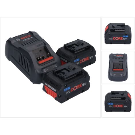 Bosch Professional - Starter Set batería 2x5,5Ah ProCORE18V