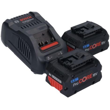 Bosch Professional - Starter Set batería 2x5,5Ah ProCORE18V