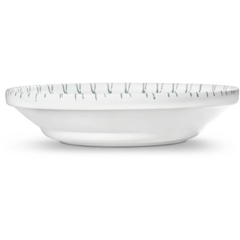 Gmundner cerámica gris flameado, cuenco aro (Ø 32cm)