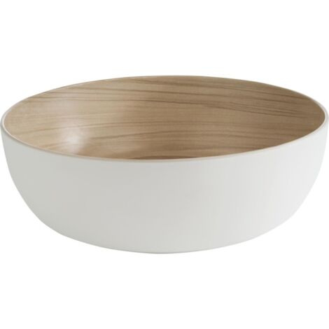 APS Frida bol aspecto madera/blanco, capacidad 4,70 litros, altura 95 ...