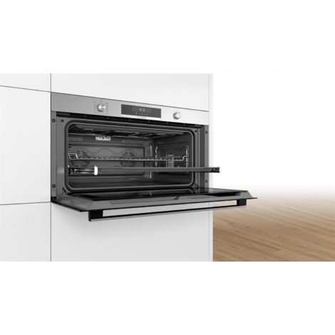 Bosch Serie 6, horno empotrado, 90 x 48 cm, acero inoxidable, VBC5580S0