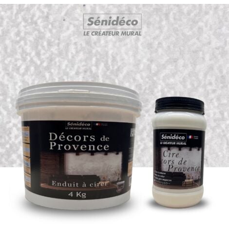 Enduit à cirer décoratif - Décors de Provence 4KG coloris Lubéron