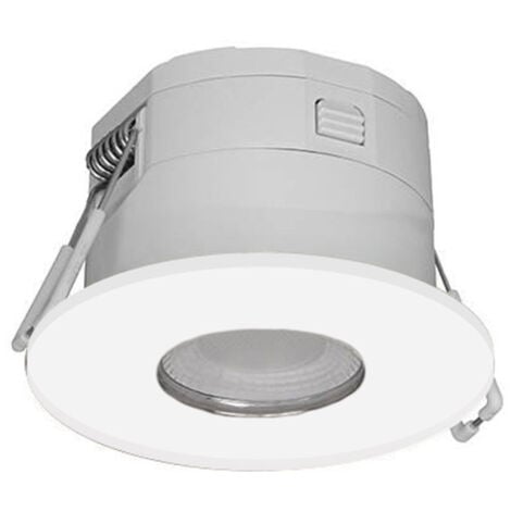 Spot encastré rond BORA RD-230 EVO 5W 60° IP65 dimmable blanc mat (DO52030)