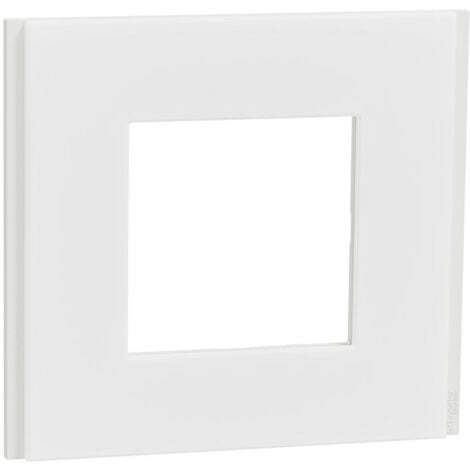 Unica Déco Signature - Plaque de finition - Blanc neige - 1P (NU600279)