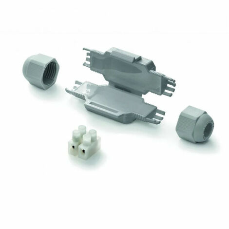 Mini boite de jonction, gel et borne 3x2,5² câble 8-13mm IP68 (FRED)