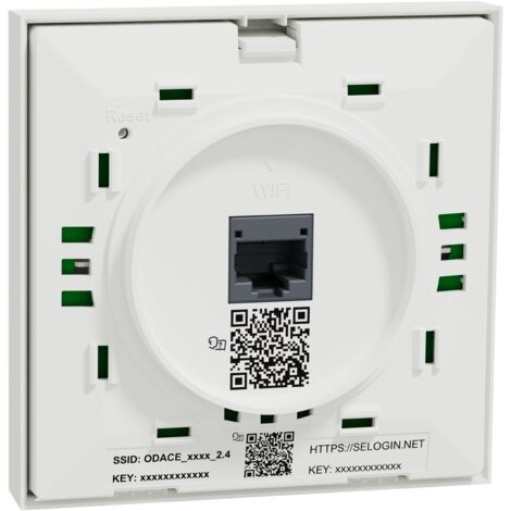 Odace Point d'accès WIFI POE 1GBIT RJ45 blanc (S520491)