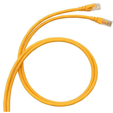 Cordon RJ45 catégorie6A FTP PVC - 1m jaune (632886)