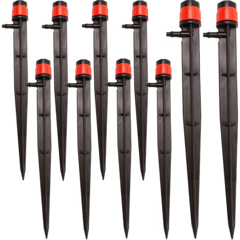 Micro Goutteur Arroseur 0 - 80l/h 1/4" sol propulsé Système d'arrosage 10x