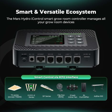 Mars Hydro iController 2.0 Smart Environmental Control System Feuchte ...