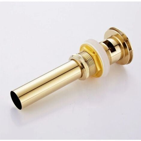 Bonde de lavabo moderne et rétro, bonde clic-clac avec trop-plein ...