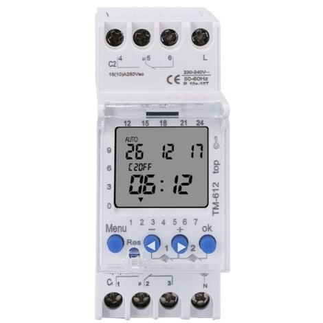 TM612 microcomputer time Control Switch Industrial Timer time ...