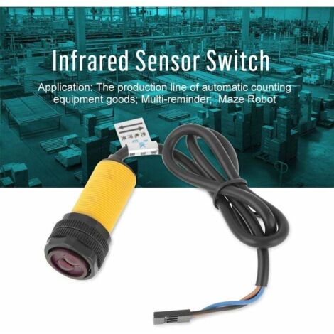 Commutateur Photoélectrique Infrarouge E18-D80NK – Capteur Détection ...