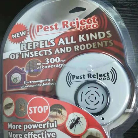 Lot de 2 -Répulsif nuisibles Repulse power - Ultrasons et ...