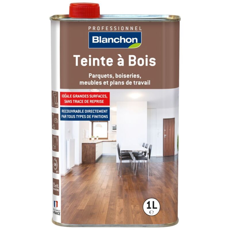 Teinte à Bois Gris Foncé Blanchon 1 L