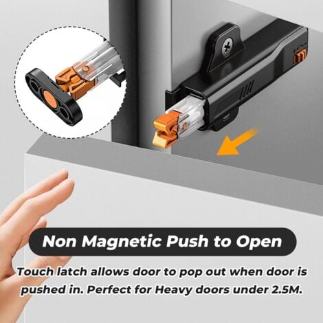 Pièces Push to Open Poussoir Porte Placard, Ouvertures à Pression pour ...