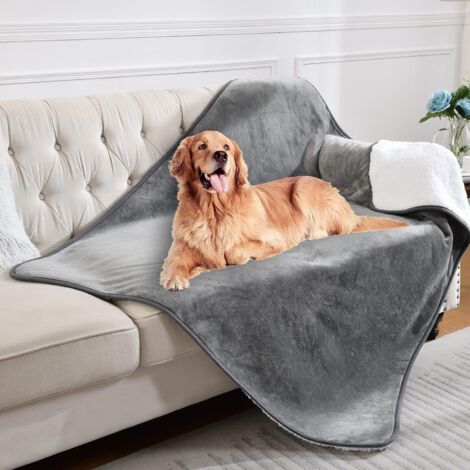 Couverture Imperméable pour Chiens Grande Taille - 100x75cm Lavable ...