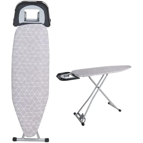 Folding Ironing Board Adjustable Non-Slip Iron Boards 120 x 40cm
