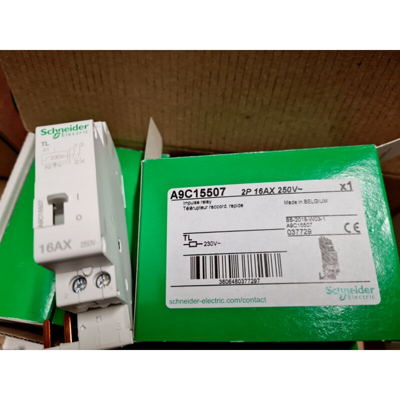 TL , TÉLÉRUPTEUR SCHNEIDER 2 NO 16AX 230V A9C15507