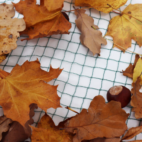 Pond net 20 m x 12 m Leaf netting Silo net Leaf protection net Bird ...