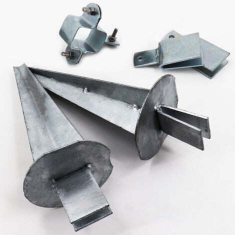 1 Corner brace set for Z-section Post Game fencing Forest fencing