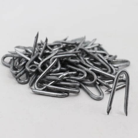 1 kg Fencing staples U-shaped staples Game fencing Forest fencing Fencing