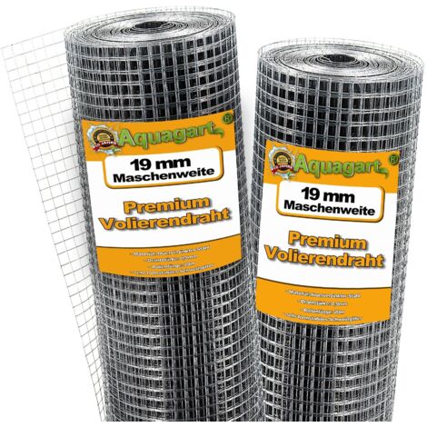 100 m x 1 m Aviary wire Wire mesh Welding grid Wire mesh Wire fencing
