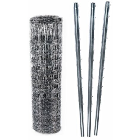 100 m Game fencing Forest fencing Knotted fencing 100/10/30+ Z-section ...