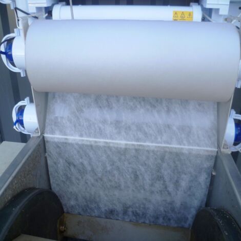 200 m Filter membrane for Filter membrane Filter Fleece Roll 200 m x 100 cm