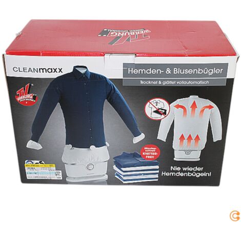[GEBRAUCHT] Clean Maxx 00384 Hemdenbügler Hemd Bluse Trockner Bügler ...