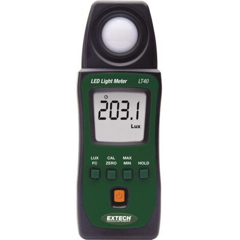 [NEUWERTIG] Extech Lt40 Luxmeter 400 Light Lux Meter Illuminometer ...