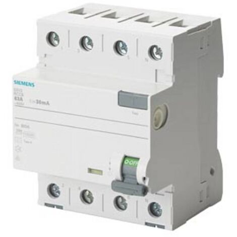 [NEUWERTIG] Siemens 5 Sv33443 Fi Schutzschalter Fi Schalter Fi Block Ls ...