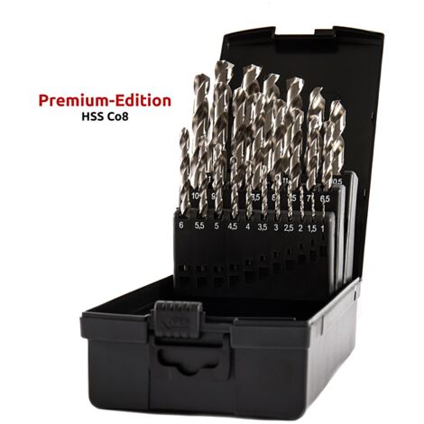 [NEUWERTIG] Stier Spiralbohrer Set Premium Din 338 Hss Co8 1 13mm 25 ...