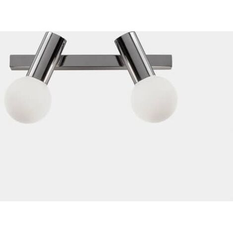 [NEUWERTIG] B-Ware Leds C4 Mist Bad Wandleuchte 2 Flammig Schwarz ...
