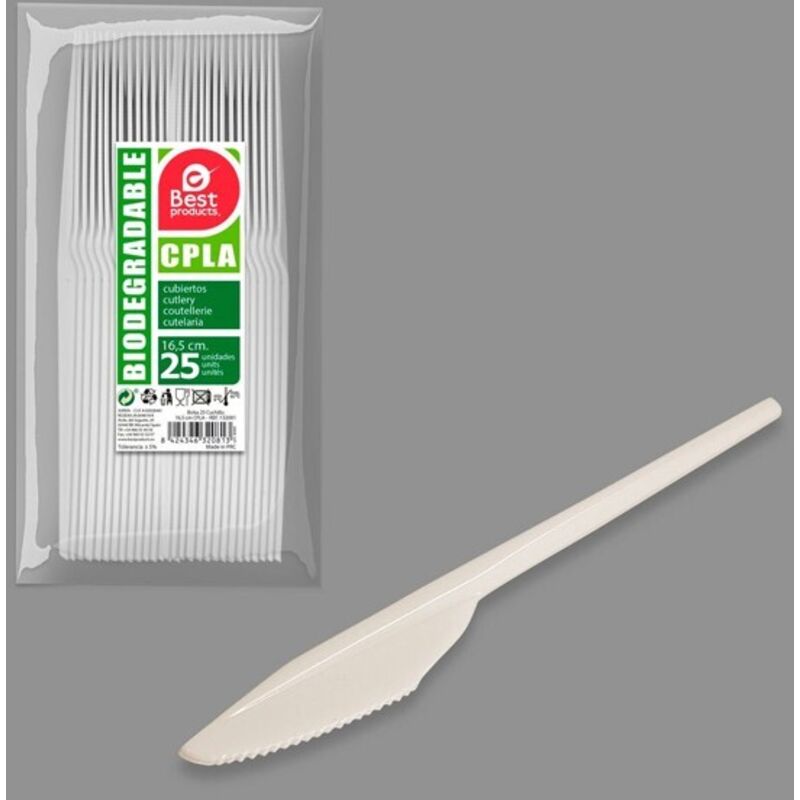 COUTEAU JETABLE CPLA B/25 - 165 MM