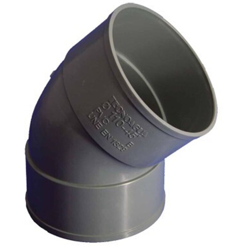 COUDE PVC H-H 45 40 MM - 40 MM