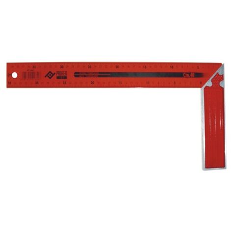 ÉQUERRE DE CHARPENTIER M/ALUMINIUM - 300 MM