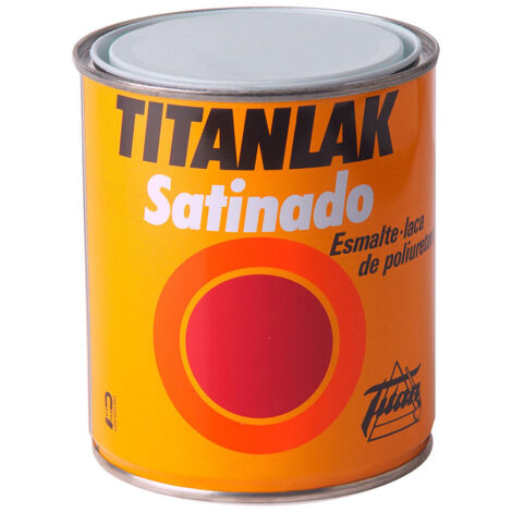 Titanlak Blanc Satiné Laque émail Polyuréthane 375ml Titan 11140038